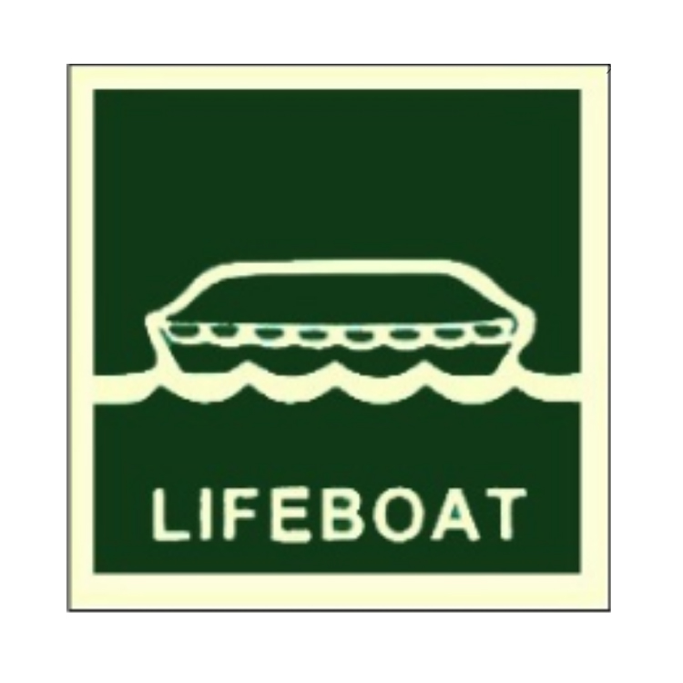 Marine Safety Signs IMO Symbol - Photoluminescent & Customizable