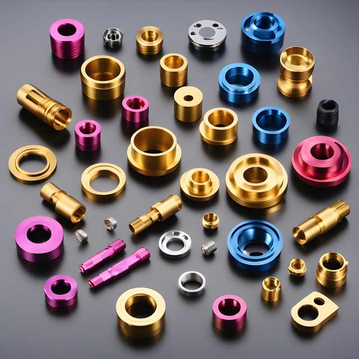 Custom High Precision CNC Machining Anodized Aluminum Parts 5 Axis CNC Milling Turning CNC ...