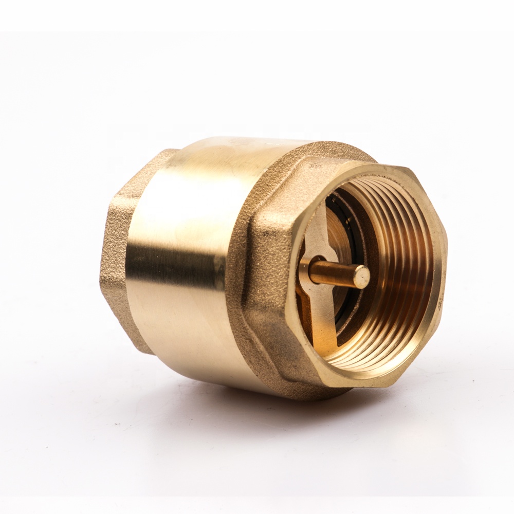 Buy In Bulk Spring Loaded Check Valve Inline Installation & Threaded ...