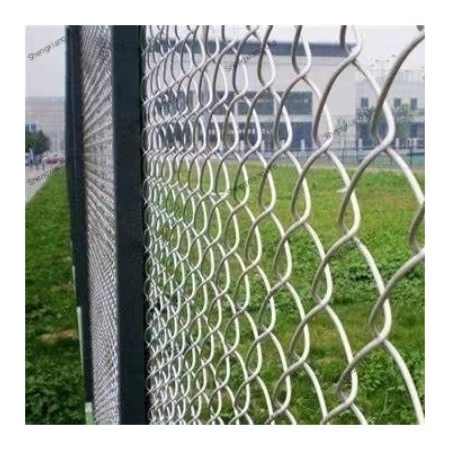 3 mm Galvanized PVC Coated Mesh Rolls Cyclone Wire Chain Link Fence Panels Chain Link Fence ...