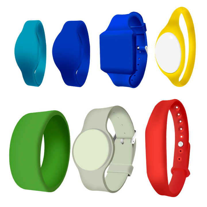 125 Custom Waterproof Bracelet Gps Rfid Tag Bracelet Key Rfid Silicone ...