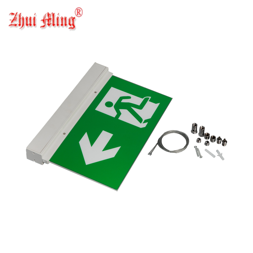 Emergency Exit Light Continuous LED Exit Signage with Battery Backup ...