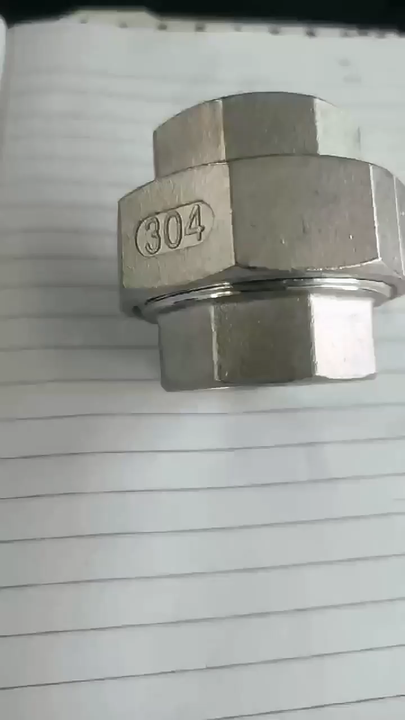 Stainless Steel Union Coupling Connect Female Threaded BSPP NPT ...