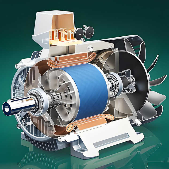 Standard High Efficiency Induction for Oil Well Pump Three-phase Three ...