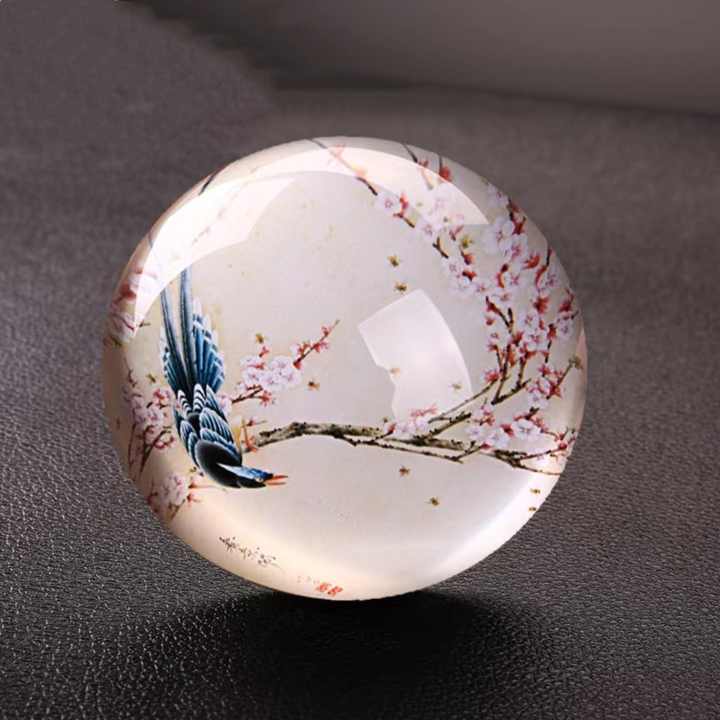 80mm Dome Paperweight K9 Grade Crystal Glass Paperweight Customized ...