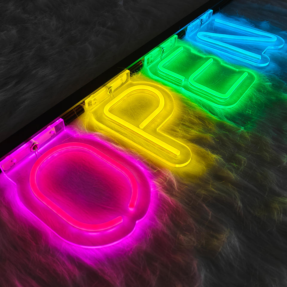 Magnet Channel Track Neon Sign Magnetic Track Letters Magnet Channel ...