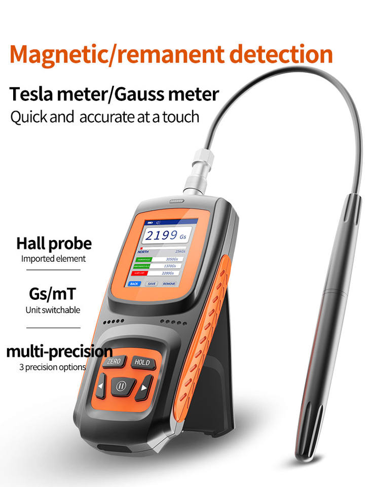 Aikesi Electromagnetic Field Meter Emf Meter Detector Gauss Meter Tesla ...