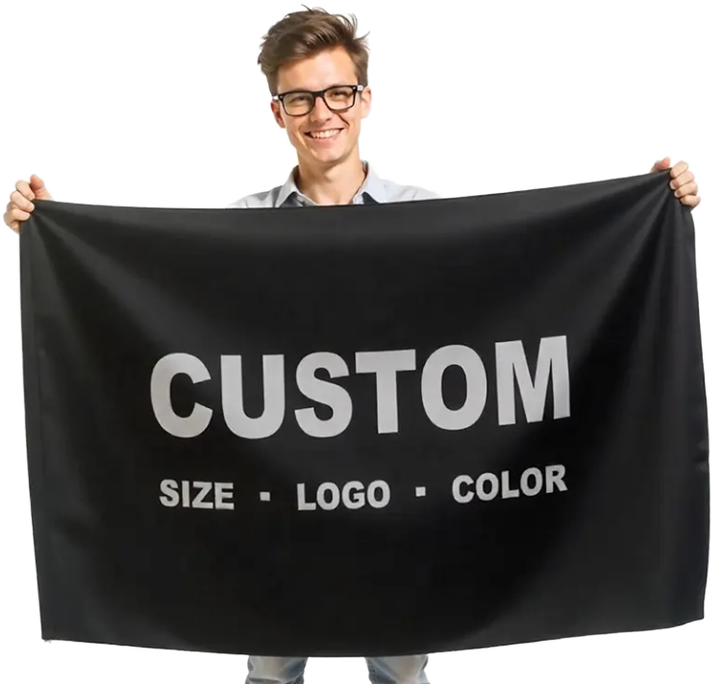 Custom Flags - Double Sided, High Quality Outdoor Banners