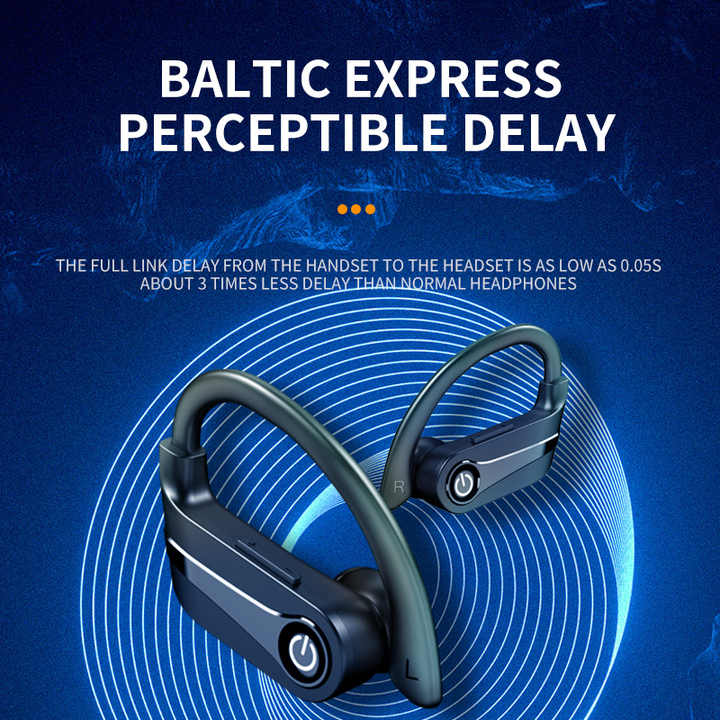 YYK-Q30 Hi-fi Stereo Earphones with LED Display Headphone Wireless ...