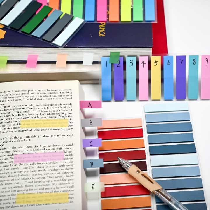 1600 Sheets in Total Wholesale Good Quality Fluorescent Sticky Page ...