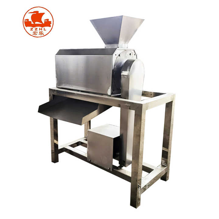 Tomato Crushing Pulping Machine Pulp Extractor Grinder Fruit Pulp ...