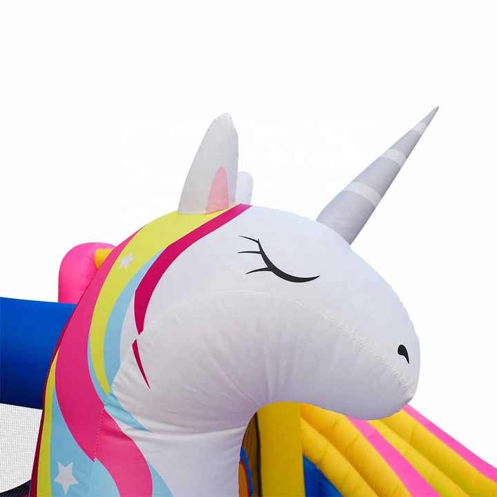 Commercial Unicorn Bounce House Inflatable Slide for Sale & OEM