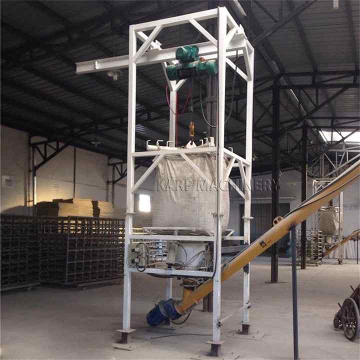 Jumbo Bag Unloading Station with Lifting Device Bulk Powder Big Bag ...