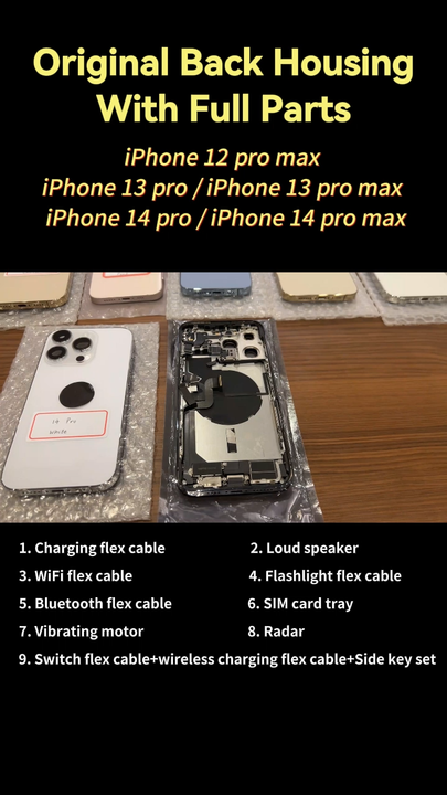 Factory Direct Supplier Back Housing For Iphone 14 13 Pro Replacement ...