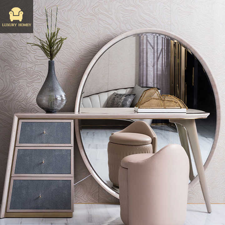 Modern Bedroom Dressing Table With Mirror