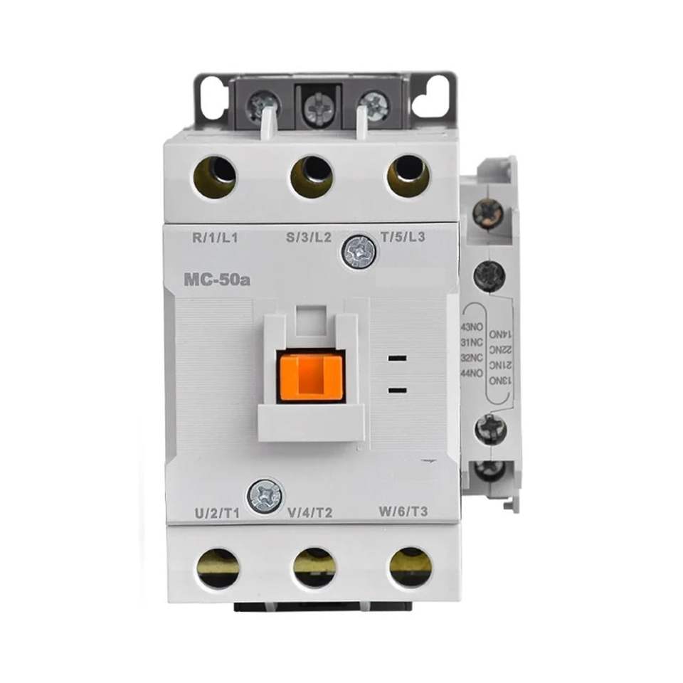 Brand New Orginal LS MC Series Electromagnetic Contactor MC-50a DC24V ...