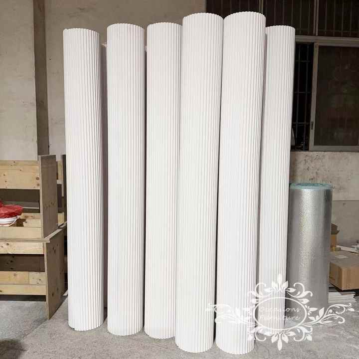 White PVC Stands Pillars Plinth Stage Decorations Props| Alibaba.com