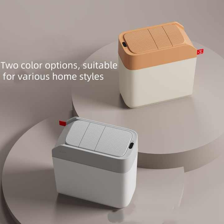 Intelligent Induction Garbage Bin, Automatic Sliding Cover, Household ...