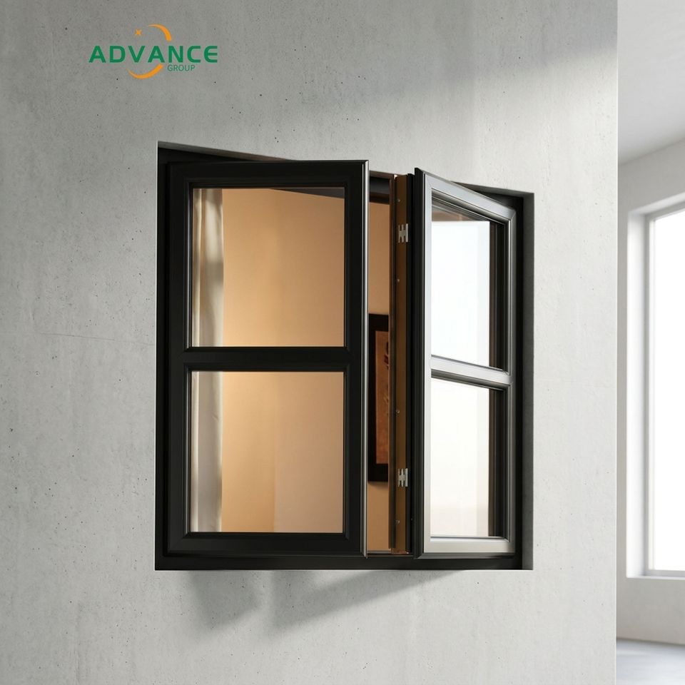Aluminum Casement Windows Thermal Break Energy Efficient for Modern ...