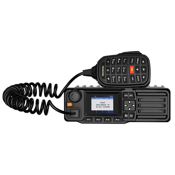 Vhf Uhf Dual Band Dmr Digital Gmrs Mobile 2 Way Radio Vehicle Mounted ...