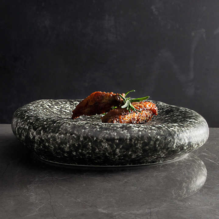 Creative Porcelain Stone Plate Dishes for Catering, Weddings & Events ...