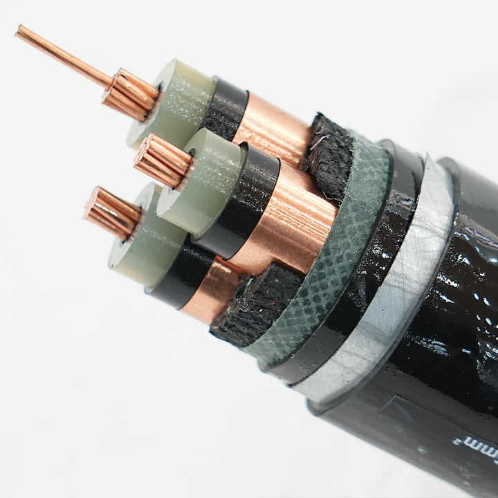 YJV22 26/35kV XLPE Swa Armoured Power Electrical Cable 3 Core Steel ...