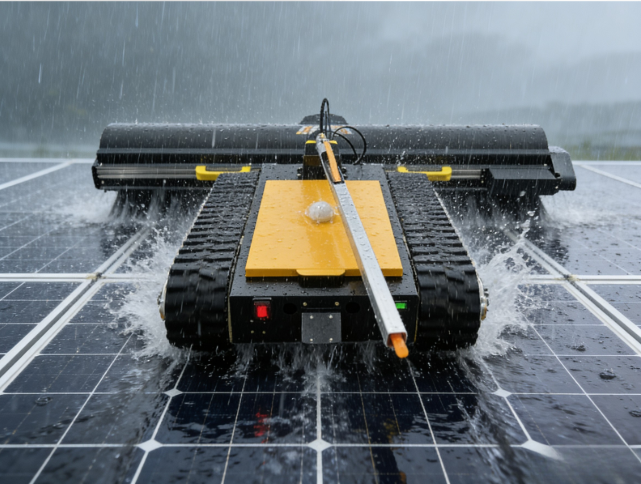 Autonomous All-Terrain Crawler Robot for Solar Panel Cleaning Remote ...