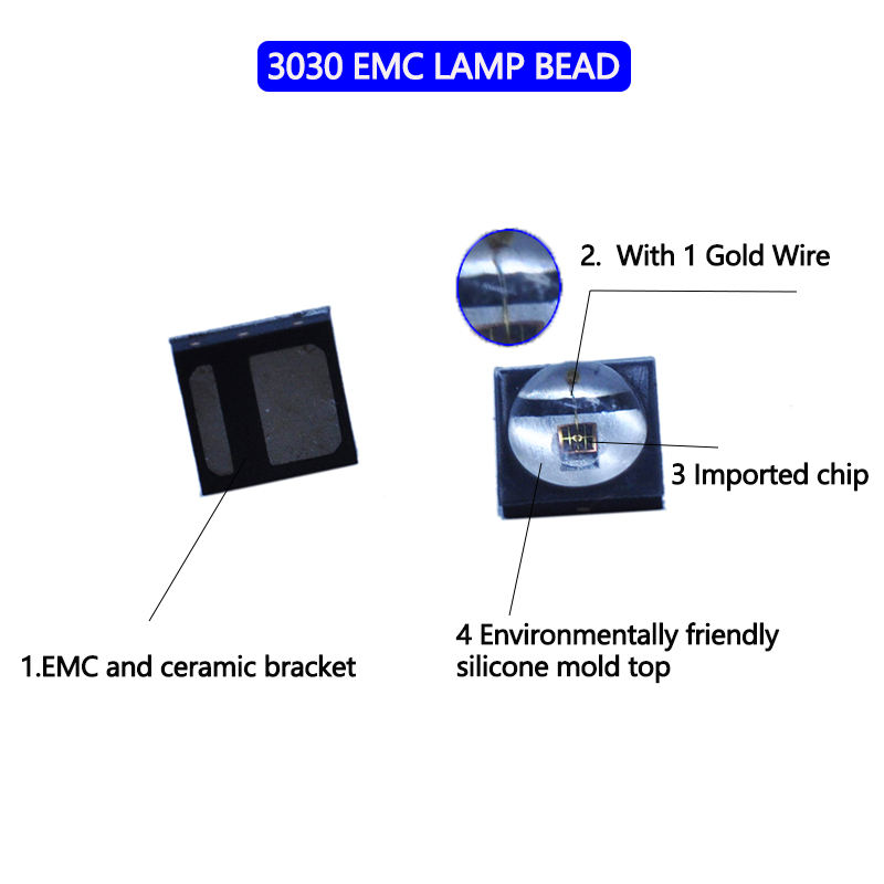 Epistar Chip 3030 EMC SMD IR LED 850nm 0.5W High Quality Infrared LED ...