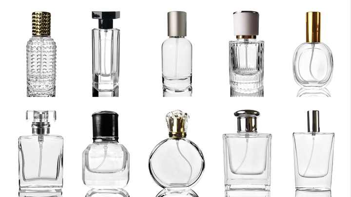 Luxury 30ml 60ml Perfume Bottle Flat Round Perfume Glass Bottle ...