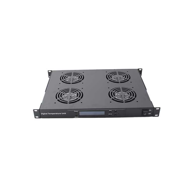 1U Rackmount Temperature Controller with Cooling Fans