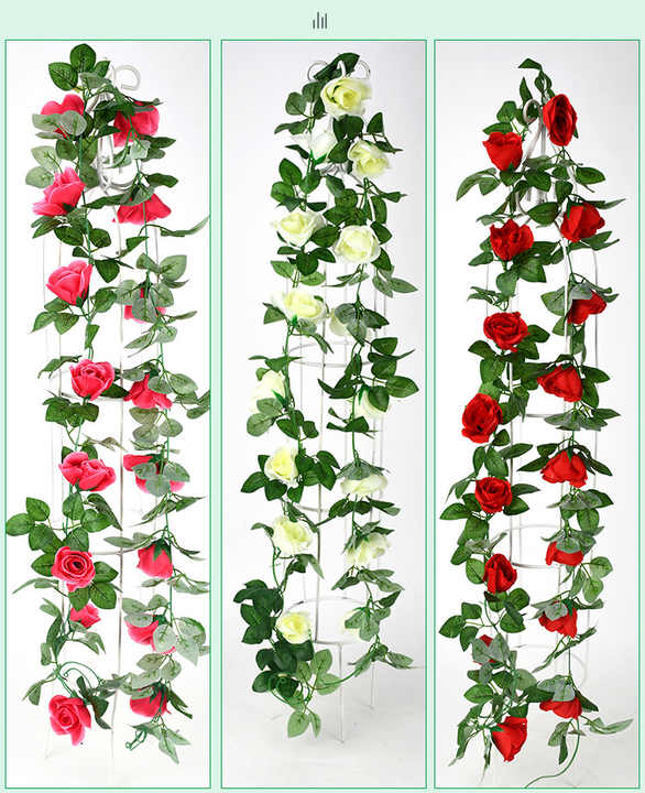 AF2005 Floral Craft - Lifelike Hanging Silk Flower Garland