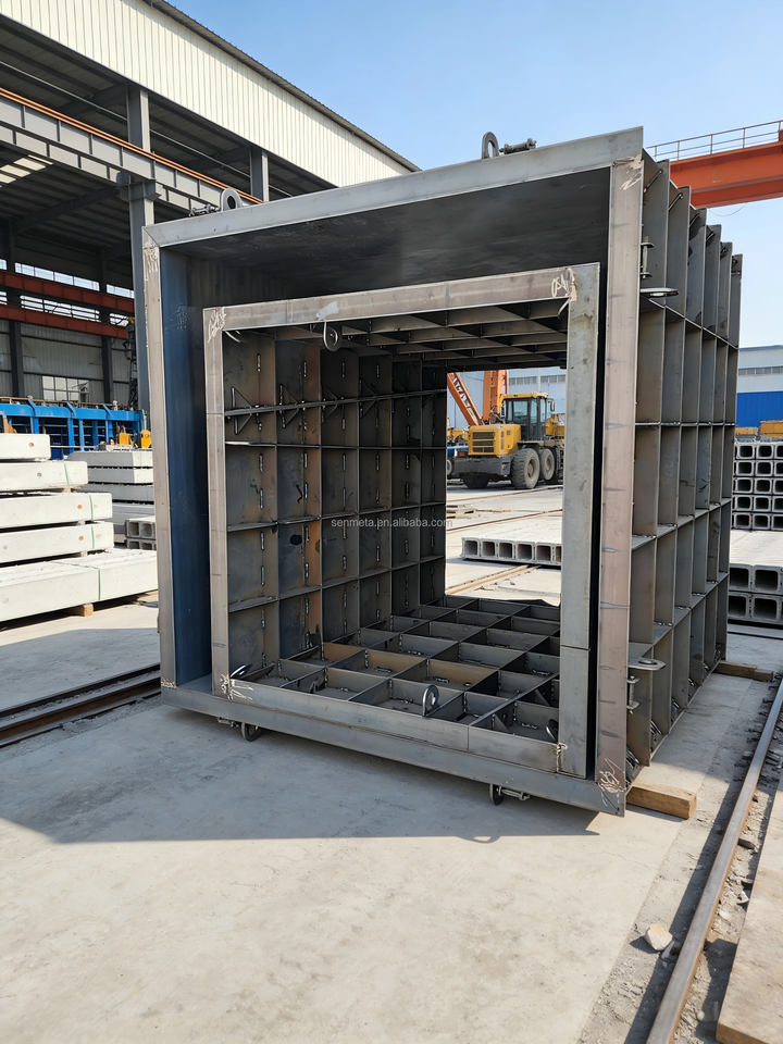 High Quality Box Culvert Concrete Pipe Mold Precast Concrete Culvert ...