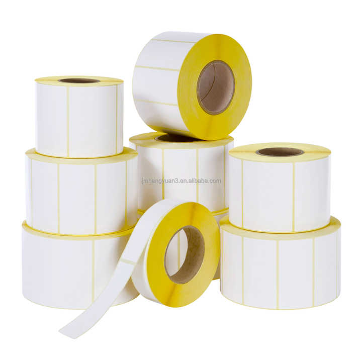 Custom Thermal Scale Label Barcode Stickers - Durable & Waterproof