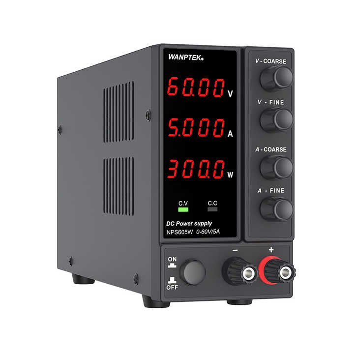 WANPTEK DC Power Supply - 60V 5A Adjustable Power Source