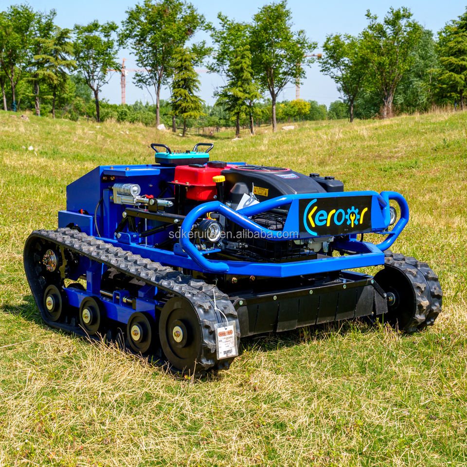 KERUITE 800mm Fuel Tank RC Grass Cutter - Petrol Power