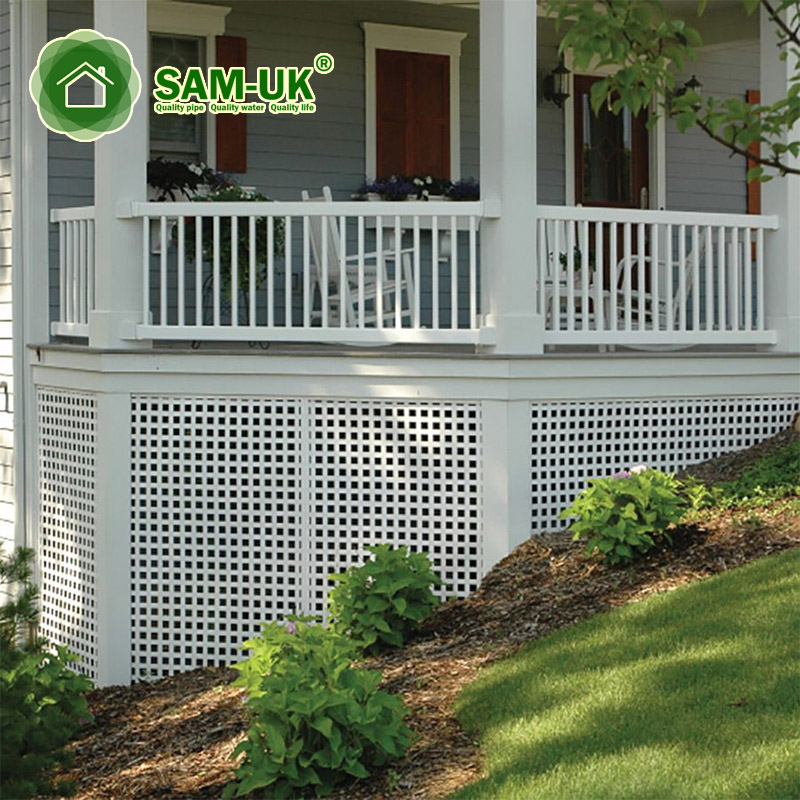 Square Vinyl Lattice - High Quality Privacy Fence Panels