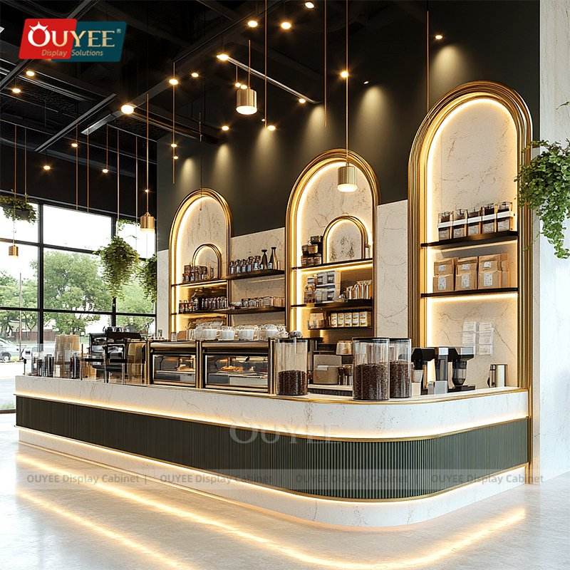Customizable Airport Shopping Mall Wooden Interior Design