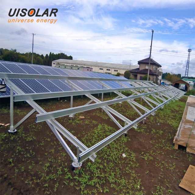 UISOLAR Strong Solar Mounting System Ground Mounting Structure with Panels Bracket for Solar ...