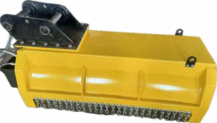 Excavator Modified Lawn Mower Slope Trimming Hydraulic Weeder Excavator ...