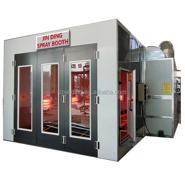 Spray Booths Diesel Burner Electric Heating LED Lighting CE Certified ...