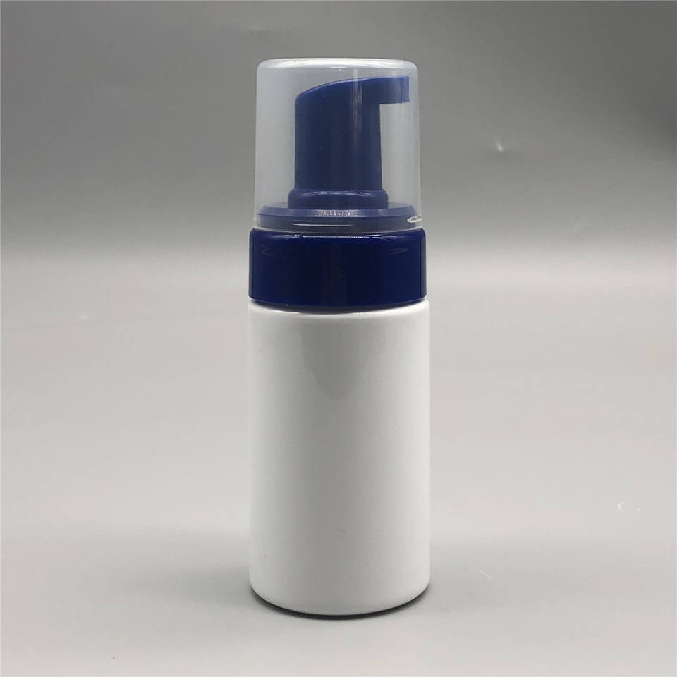 100ml PET White Foam Pump Bottle Empty Mousse Container for Facial ...