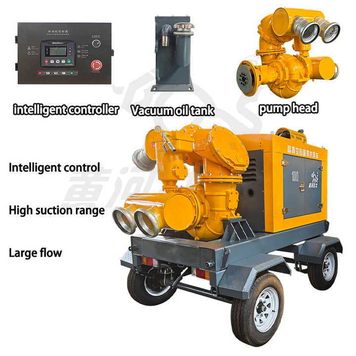 Municipal Trailer Type Flood Control and Drought Resistance Water ...