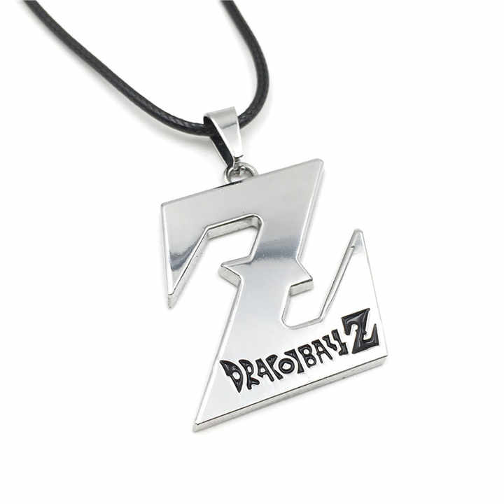 Anime DBZ Necklace - Saiyan Logo Pendant Metal Choker