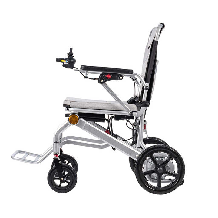 BEIZ Electromagnetic Brake Aluminum Frame Motorized Wheelchair