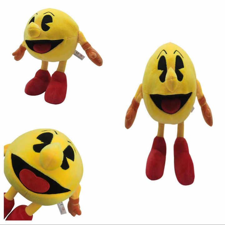 Pac-Man Pac-Man boxer plush toy game peripheral cartoon doll plush ...