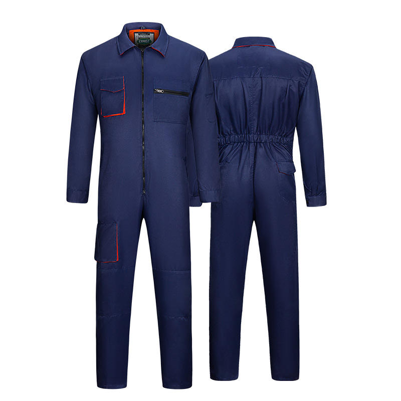 Durable Construction Workwear - Men's Industrial Coveralls