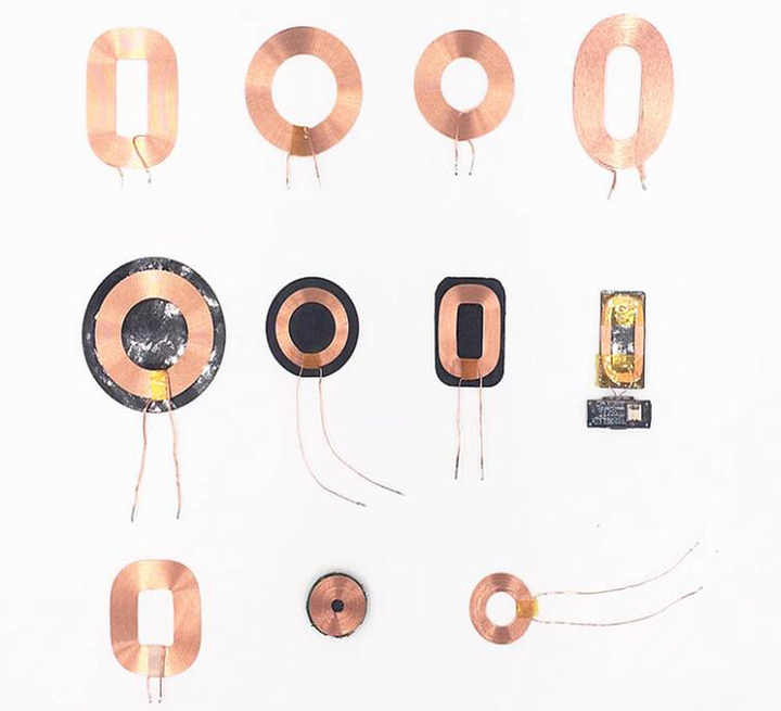 Taidacent High Efficiency Soft Ferrite Core Wireless Charger Inductor Toroid Coil for Charging ...