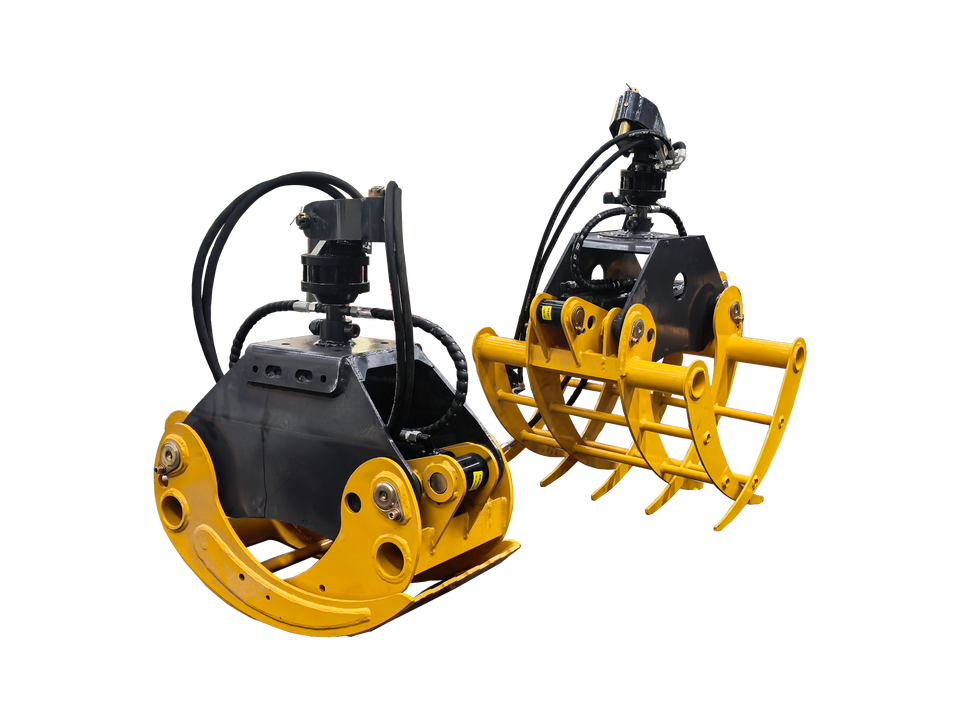 Multi-Functional Hydraulic Grapple Series Timber Grab Waste Grab ...