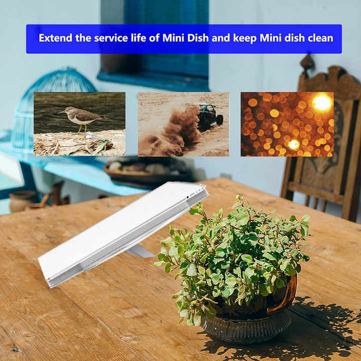 For Starlink Mini Protective Acrylic Hard Cover Case Outdoor Travel UV ...
