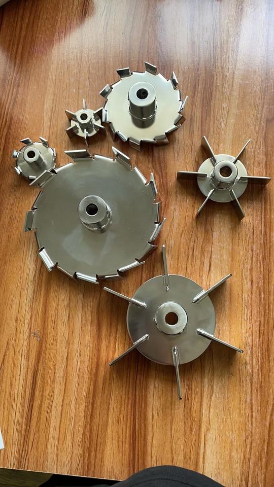 Hxchem Stainless Steel Small Rushton Turbine Impeller For Laboratory ...